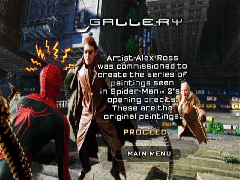 Spider Man 2 Dvd Menu